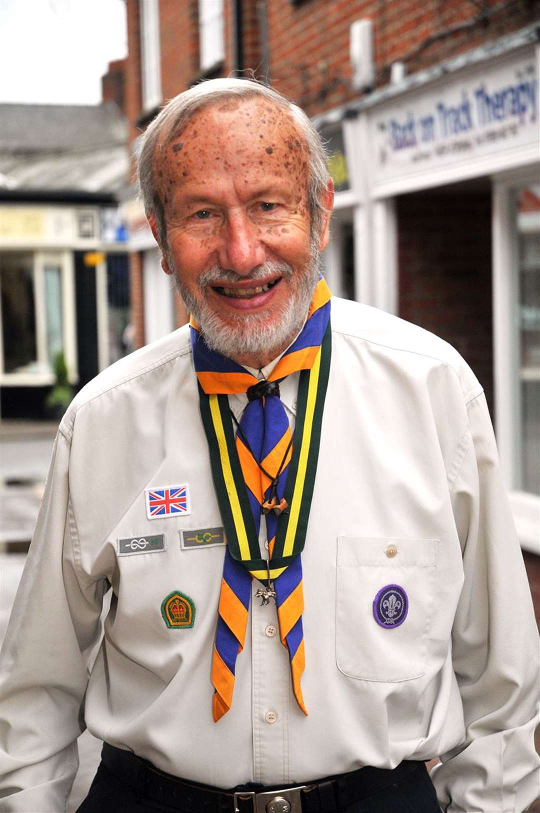 Brian Sleight Bem After Queens Birthday Honours List Place For Service To Scouting In Fleet And